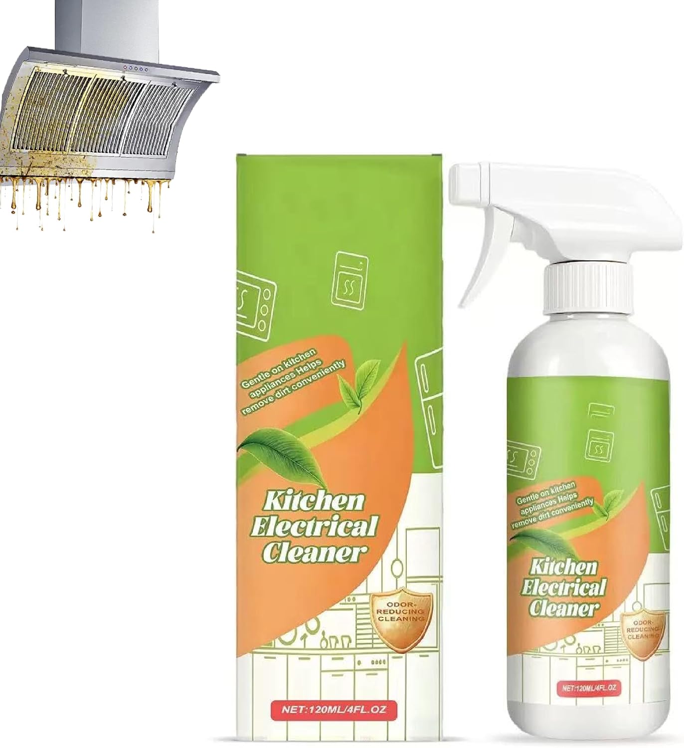 Amazon.com: Electrolyzed Ion Kitchen Cleaner Spray - Natural Ingredient ...