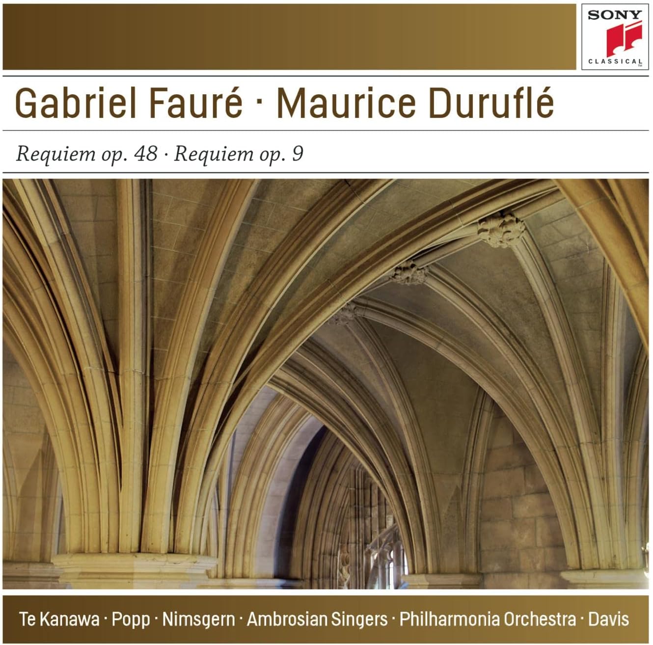 Fauré: Requiem Op. 48 & Duruflé: Requiem Op. 9: Amazon.co.uk: CDs & Vinyl