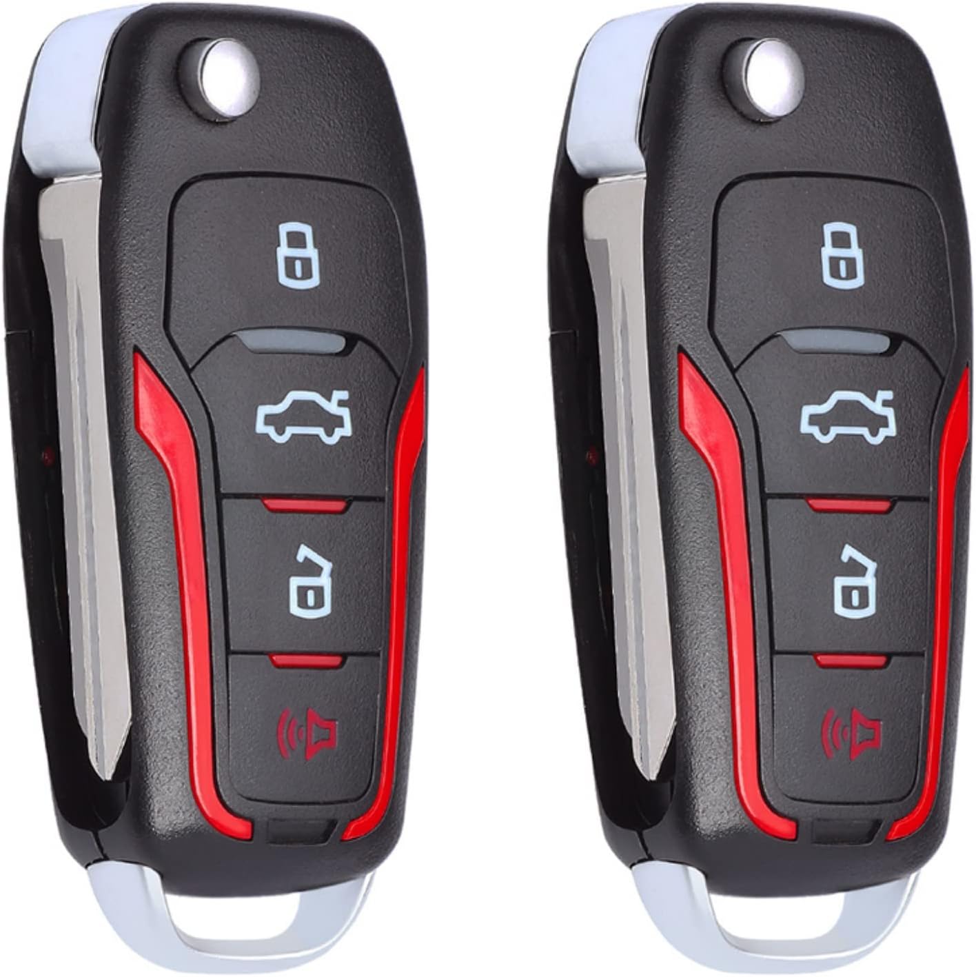 Amazon.com: Xucanarmy Ford Key Fob Replacement 2 Pack Keyless Entry Car ...