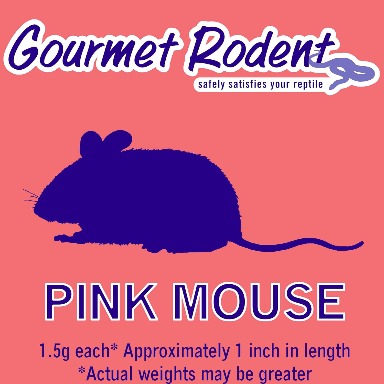 Amazon.com : The Gourmet Rodent Frozen Pinkie Mouse, Count of 50, 50 CT ...