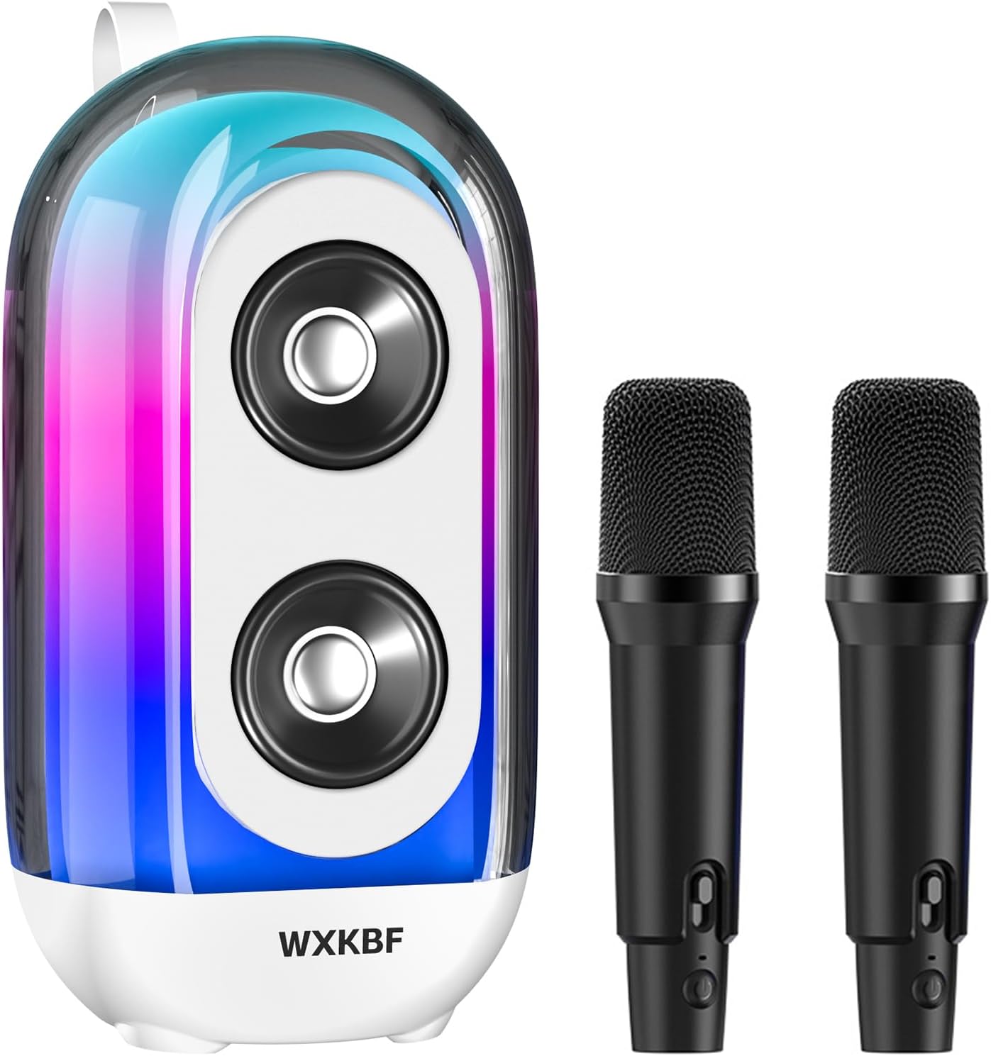 Amazon.com: WXKBF Karaoke Machine, Portable Bluetooth Speaker Wireless ...