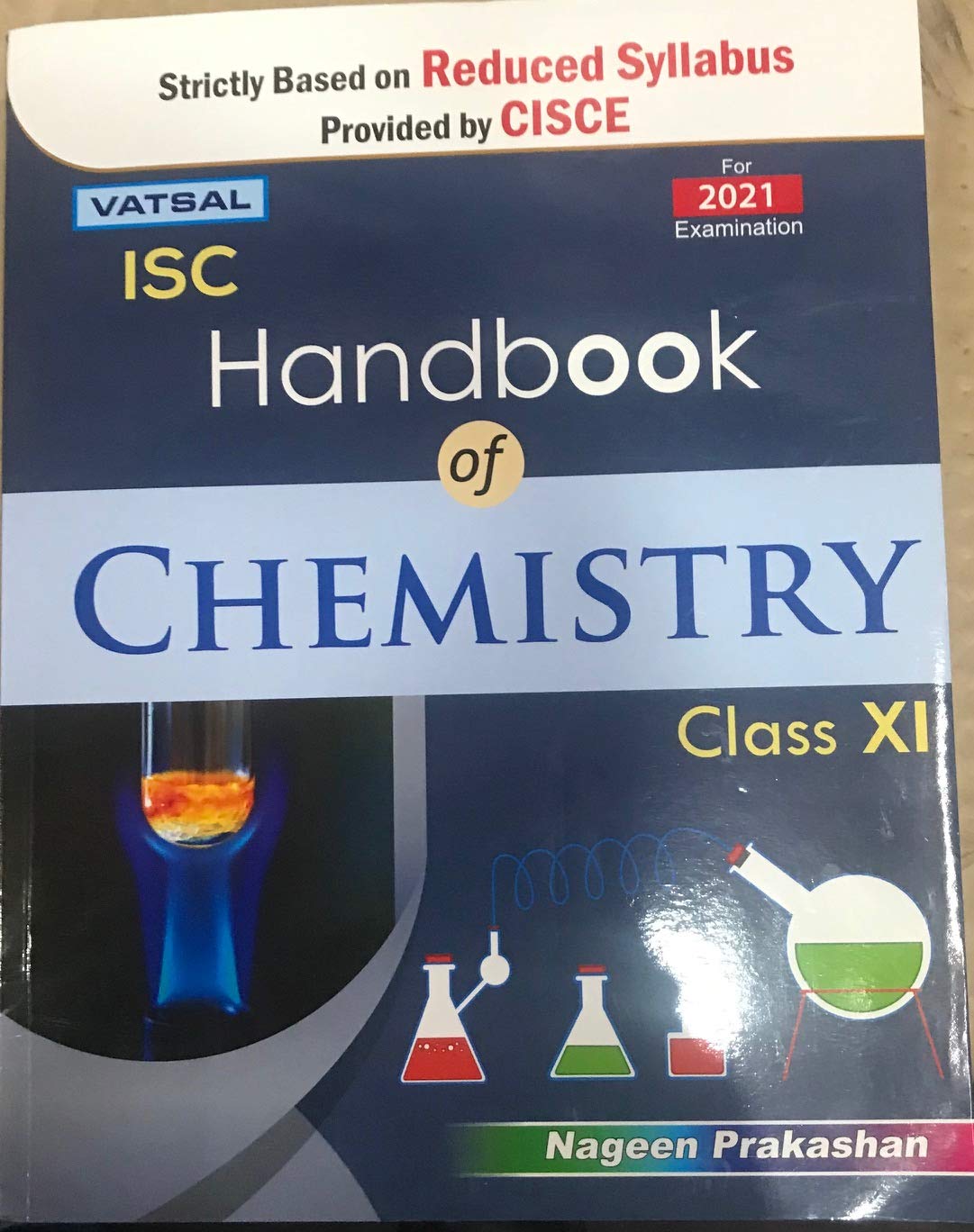 Buy ISC HAND BOOK OF CHEMISTRY XI VATSAL(BASED ON REDUCED SYLLABUS ...
