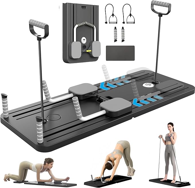EPHESPORT Foldable Pilates Board, Multifunctional Ab Board Automatic ...