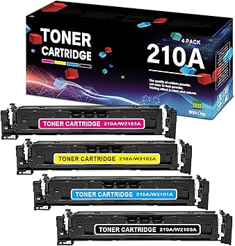 Amazon.com: W2103A 210A Toner Cartridge,210A(with Chip) Toner Cartridge, Compatible Replacement ...