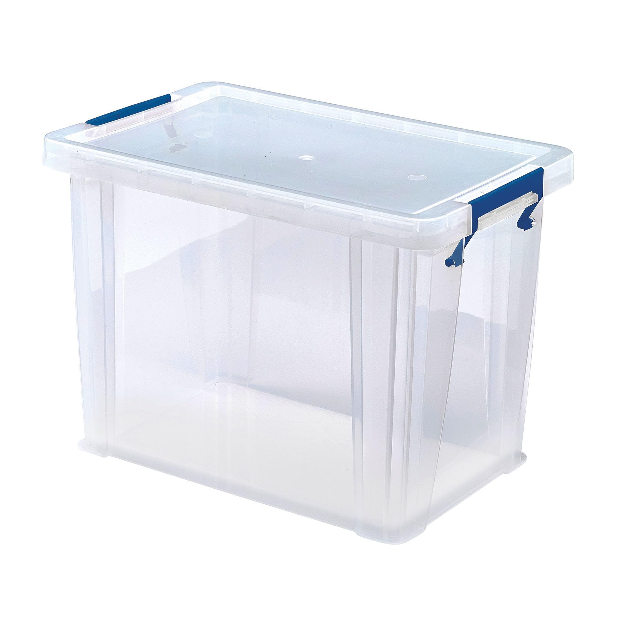 Bankers Box 18.5L Plastic Storage Box with Lids, ProStore Super Strong ...