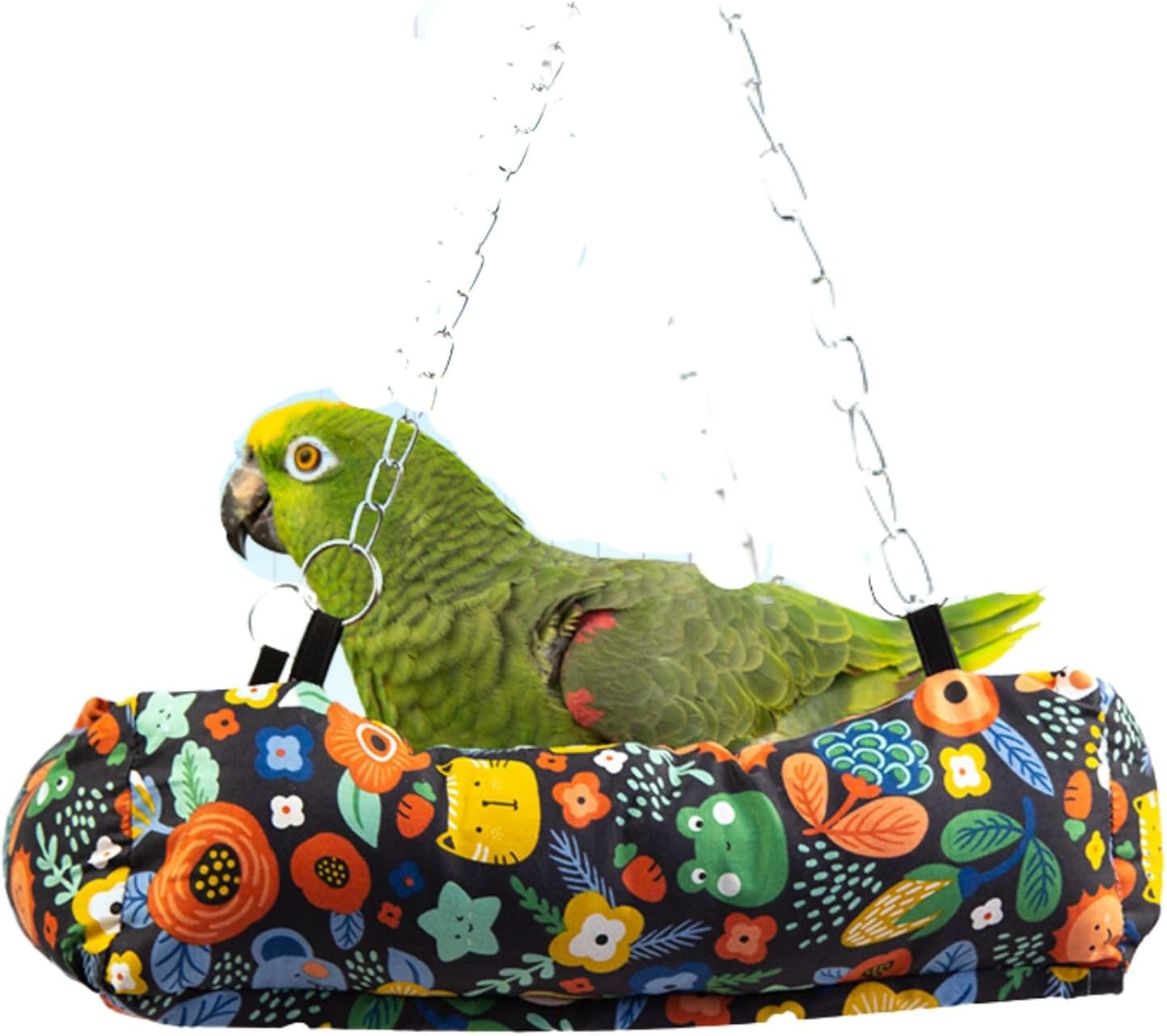 Parrot Cockatiel Bird Nest Bed Hanging Hammock Sleeping Hideaway ...