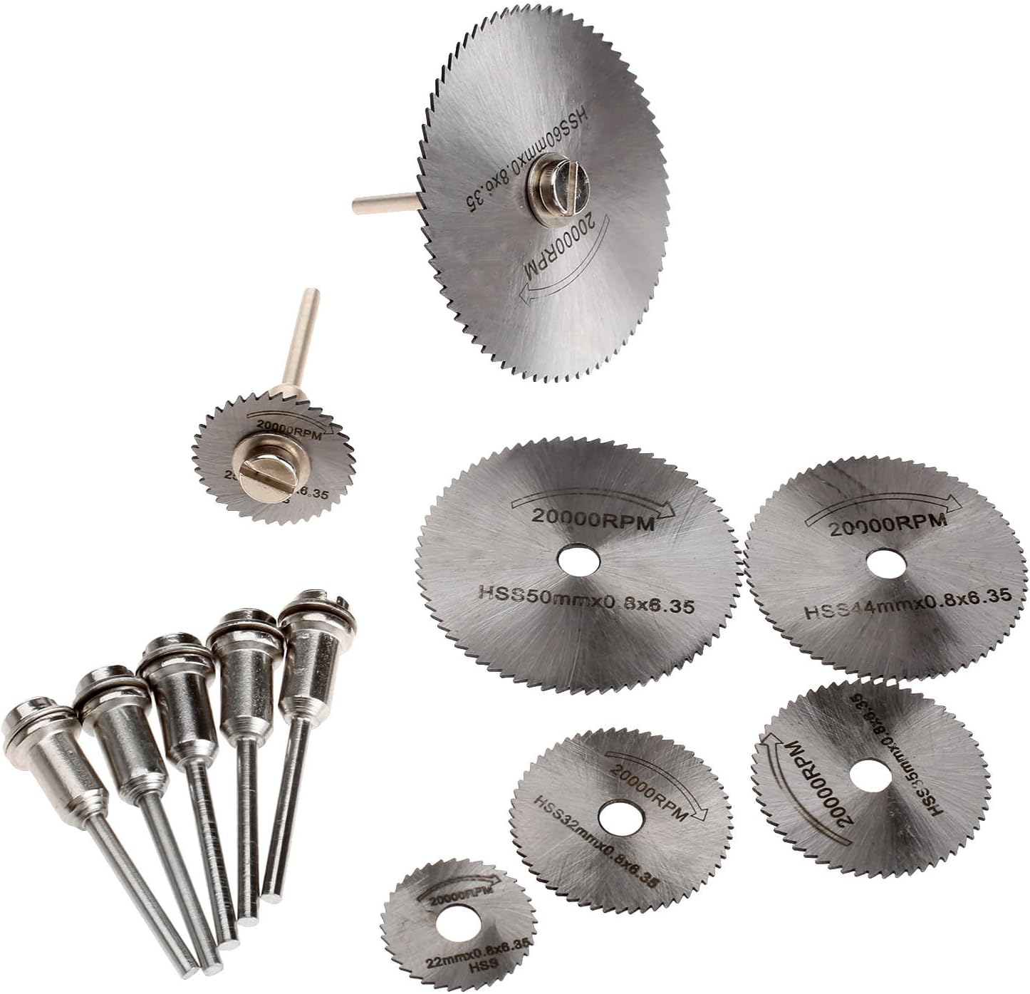 Amazon.com: 14Pcs Hss Cutting Disc Circular Saw Blade Cutter Cut Off ...