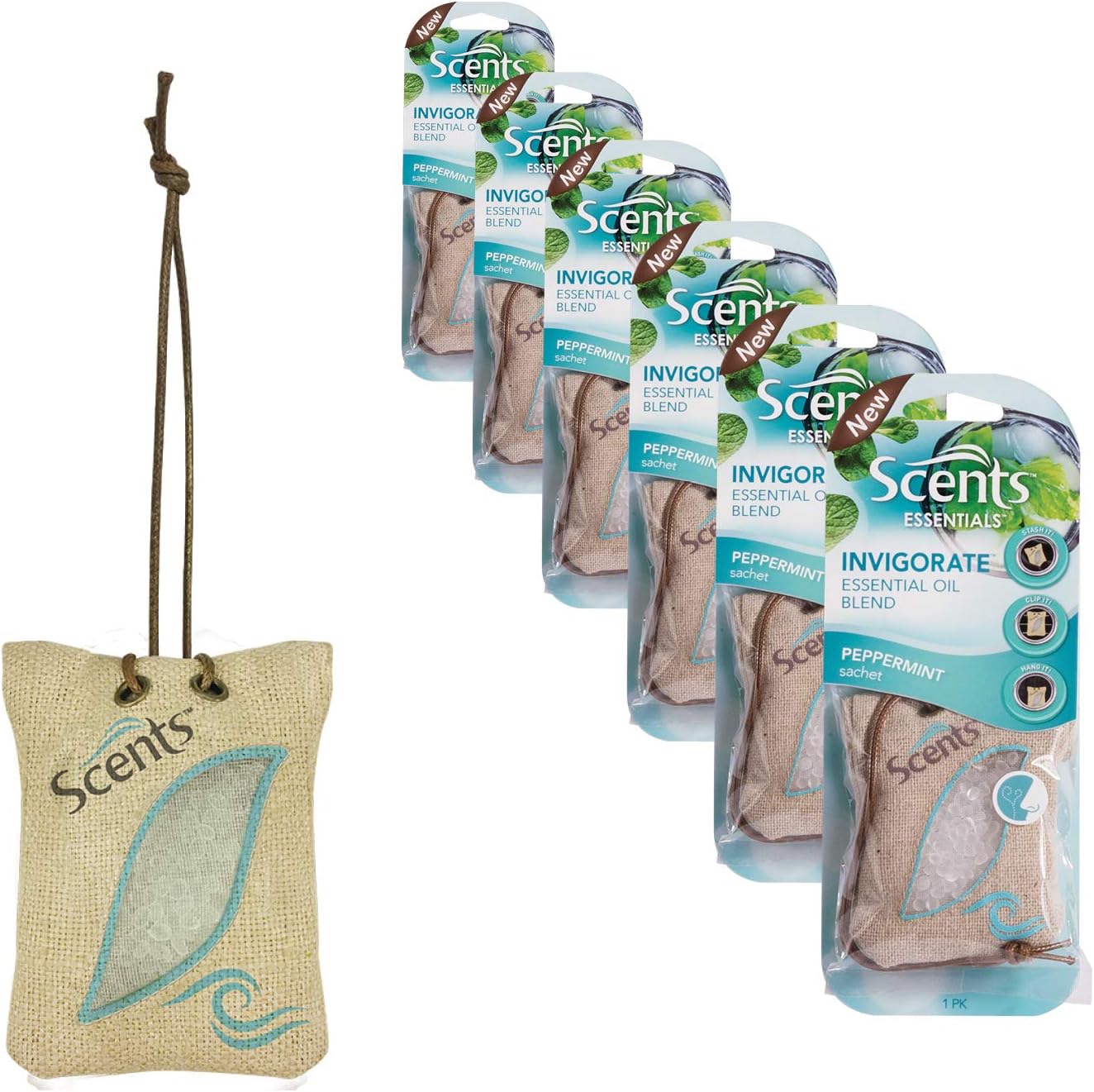 Amazon.com: Scents Automotive Essentials Sachet Air Freshener ...