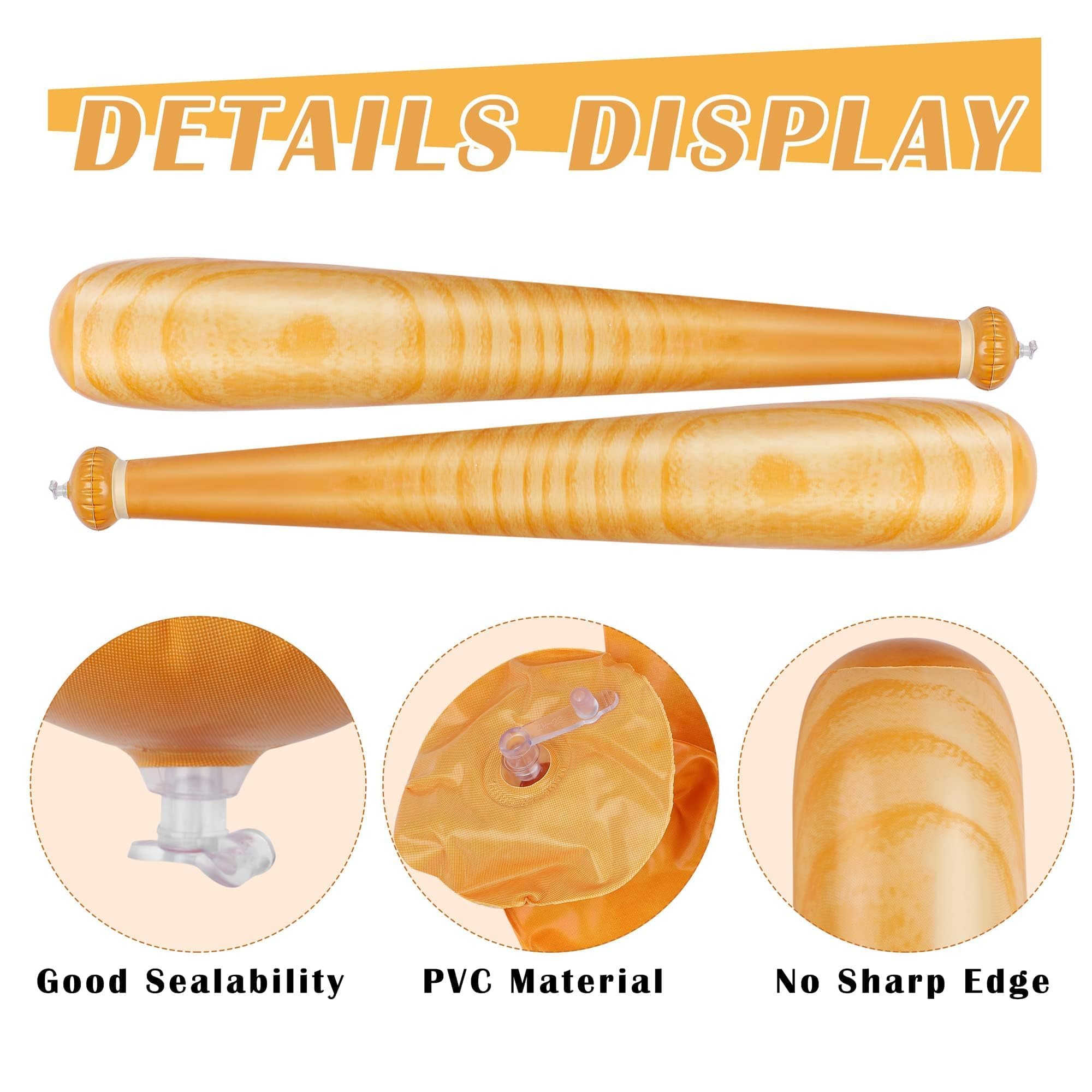 Snapklik.com : Durony 12 Pack Baseball Bat Inflates 29.5 Inch ...