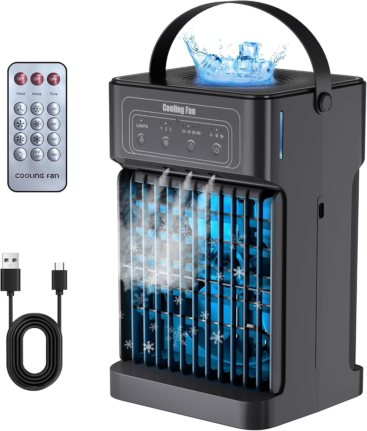 Amazon.com: Portable Air Conditioners, 4-IN-1 Portable AC Unit with 3 ...