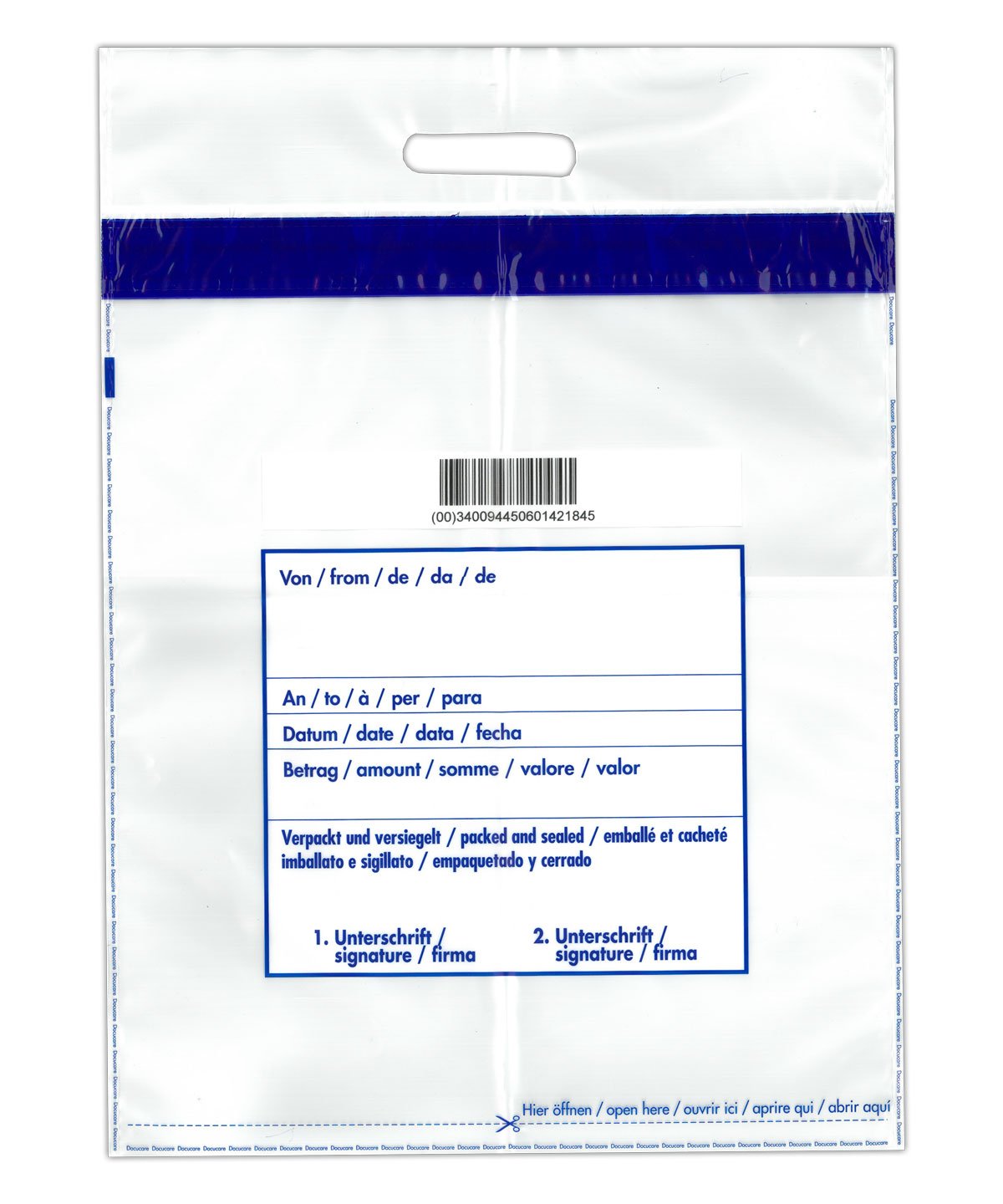 Safety Bags XXL with Handle for Money and Value Transport/CIT – Pack of ...