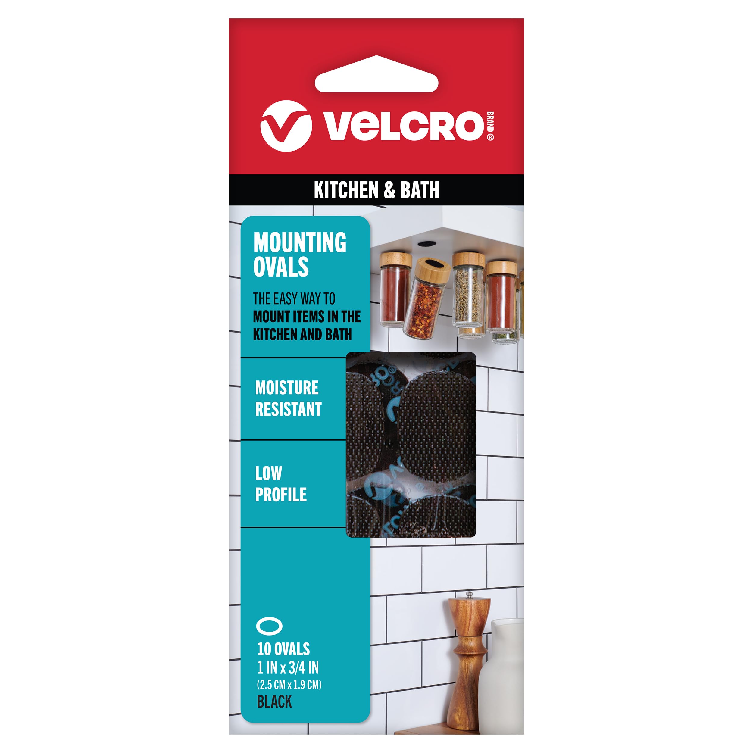 Amazon.com: VELCRO Brand Industrial Strength Fasteners | Low Profile ...