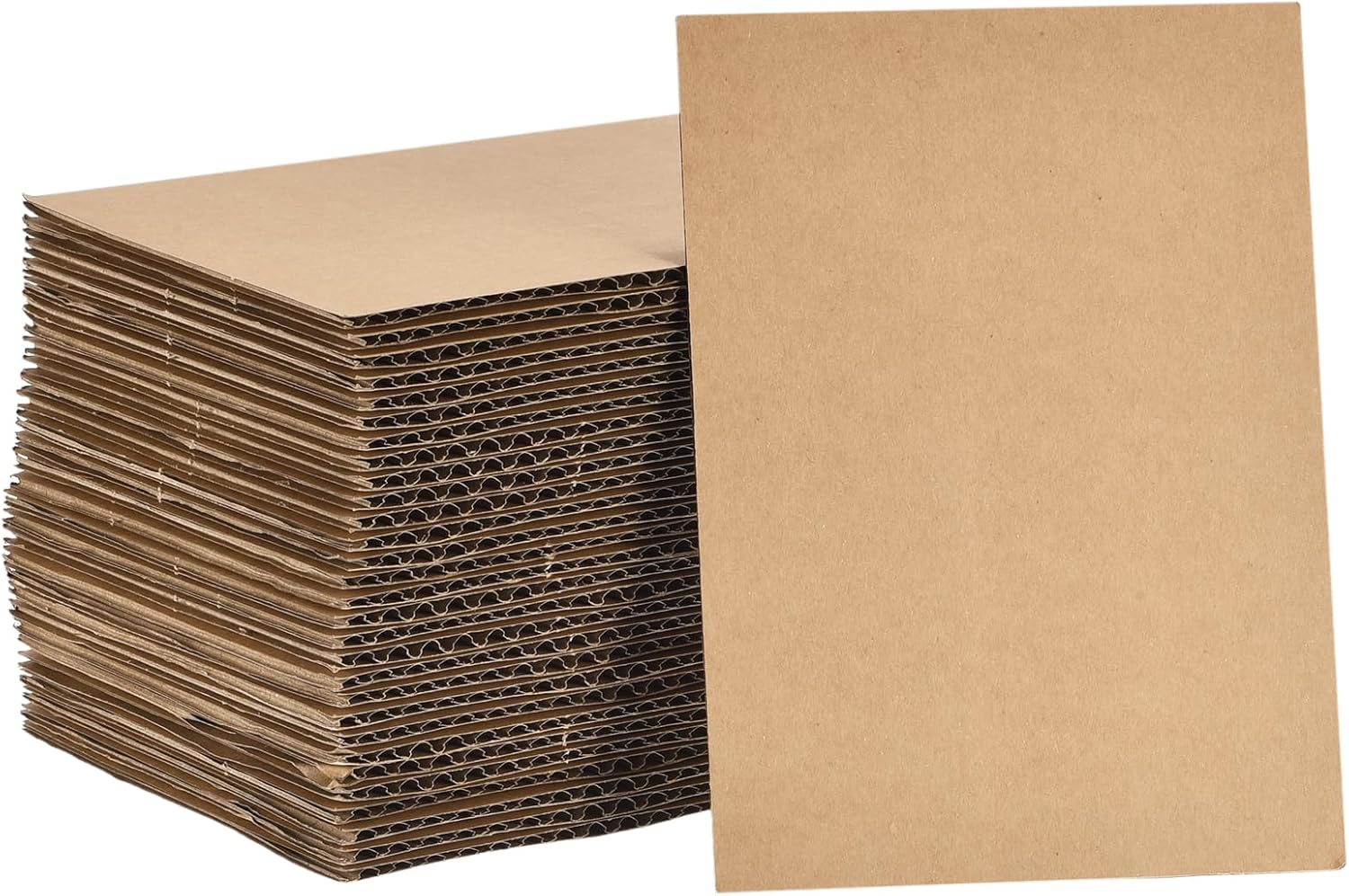 Amazon.com: MECCANIXITY 100 Pack 5" x 7" Corrugated Cardboard Sheets 1/ ...