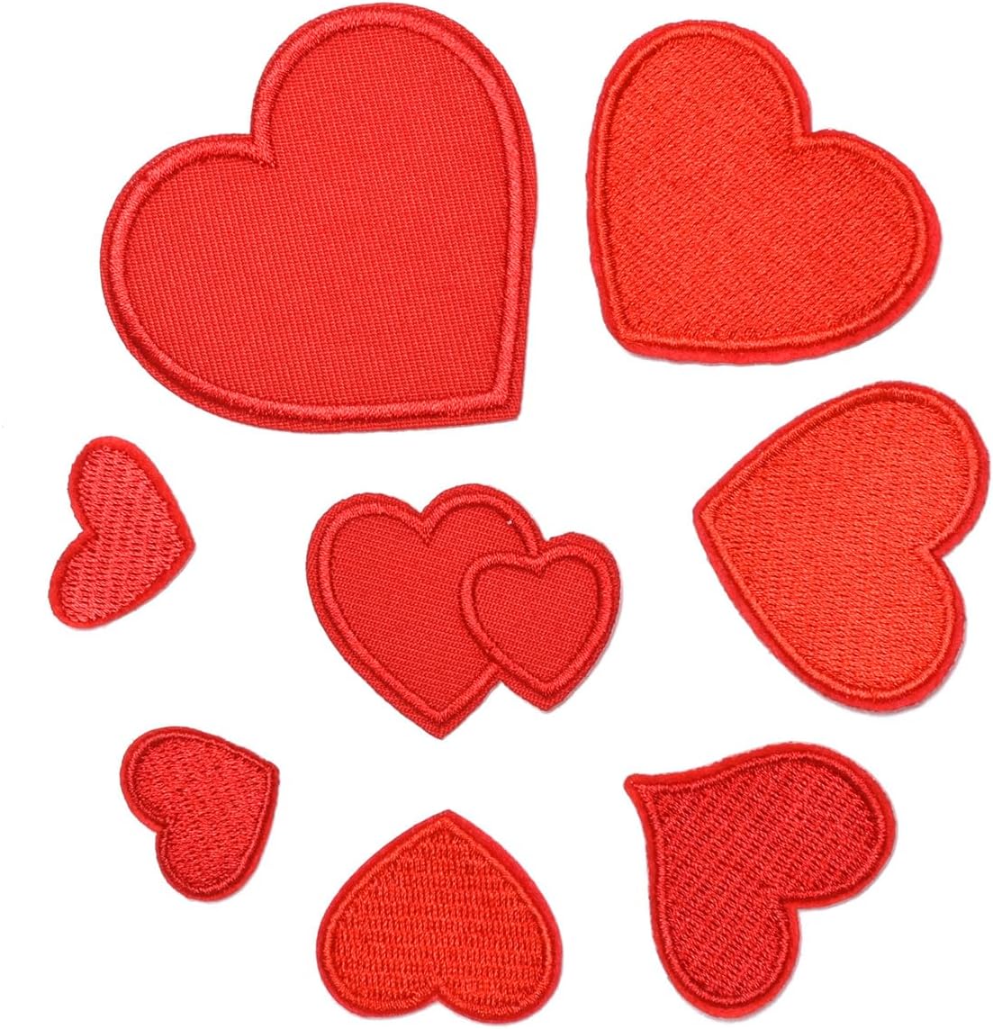 Amazon.com: Iron On Patches - Red Heart Patch Extra Strong Glue 7 pcs ...