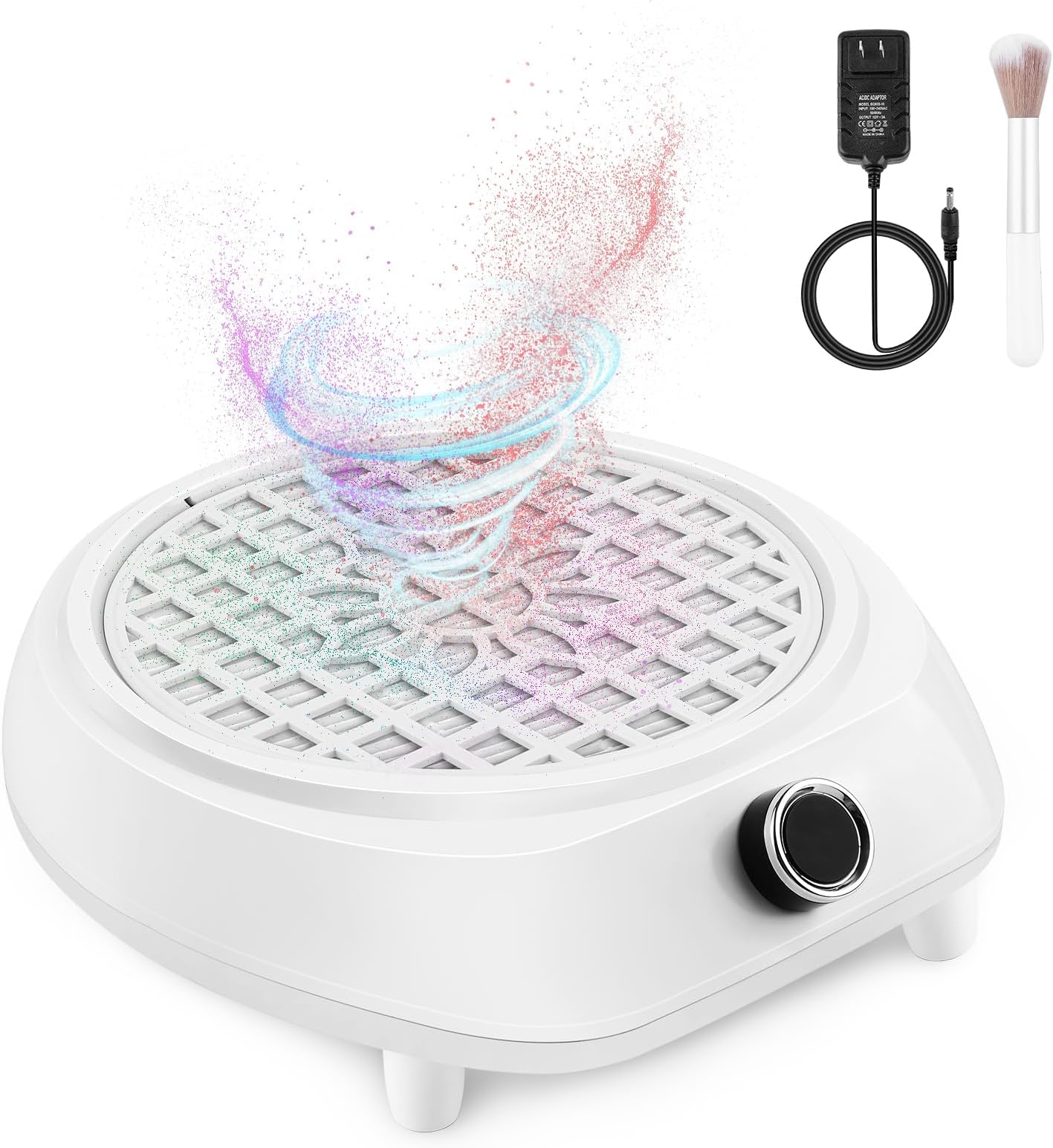 Amazon.com: MOCOWIND Professional Nail Dust Collector: Powerful Nail ...