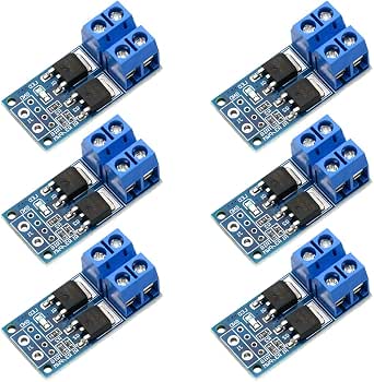 Amazon.co.jp: Electronic Switch Control Board, Set of 6 DC 5V-36V ...