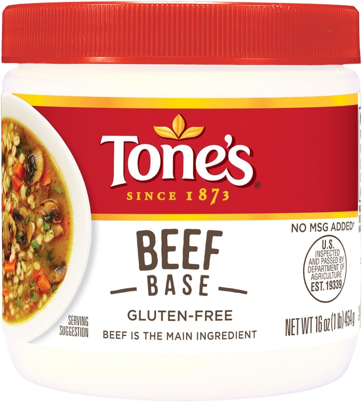 Amazon.com : Tone's Beef Base (16 oz.) (2 Pack) : Grocery & Gourmet Food