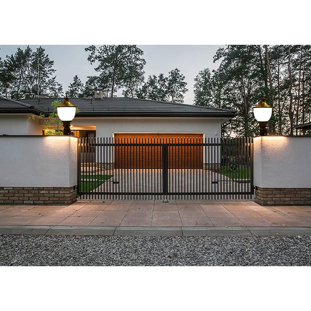 FLAMPIA Waterproof Decorative Outdoor Lamp/Exterior Light/Gate Light ...