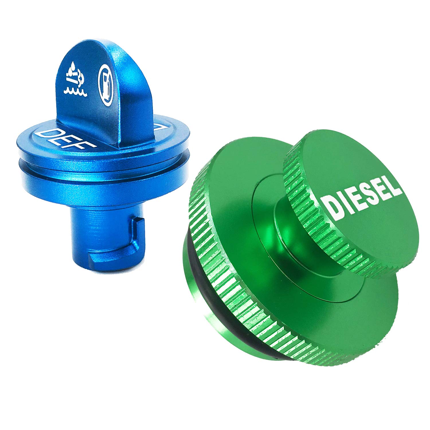 Snapklik.com : Easy To gripAluminum Diesel Fuel Tank Cap For Dodge ...