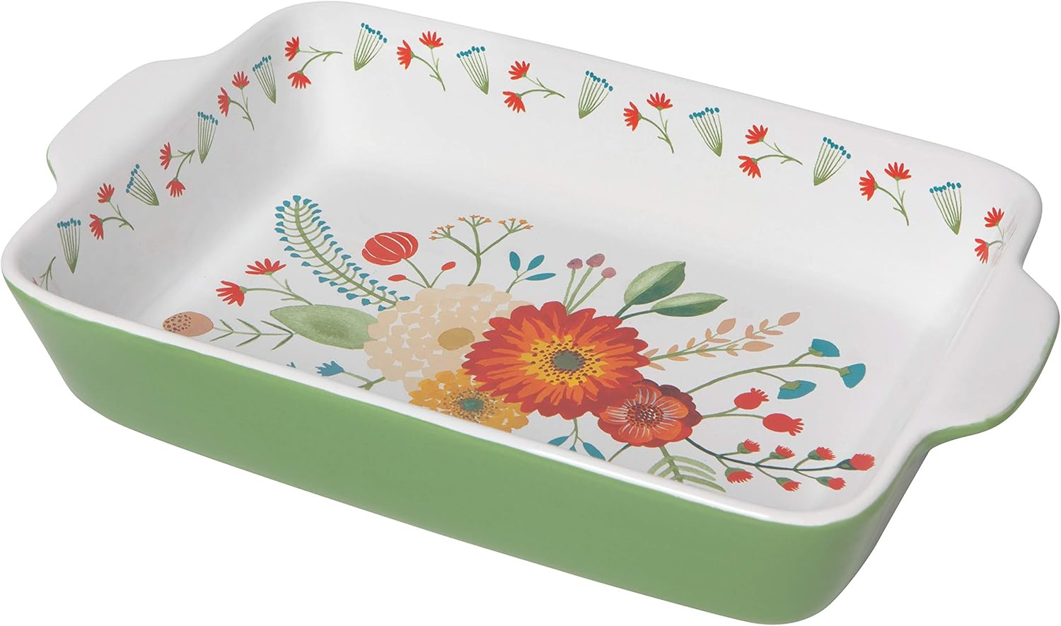 Now Designs Goldenbloom Baking Dish, Multi : Amazon.co.uk: Home & Kitchen