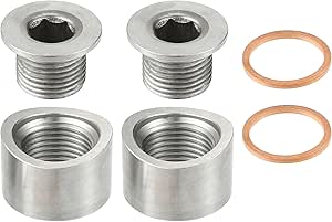 Amazon.com: Motoforti Car O2 Oxygen Sensor Mounting Bung and Plug ...