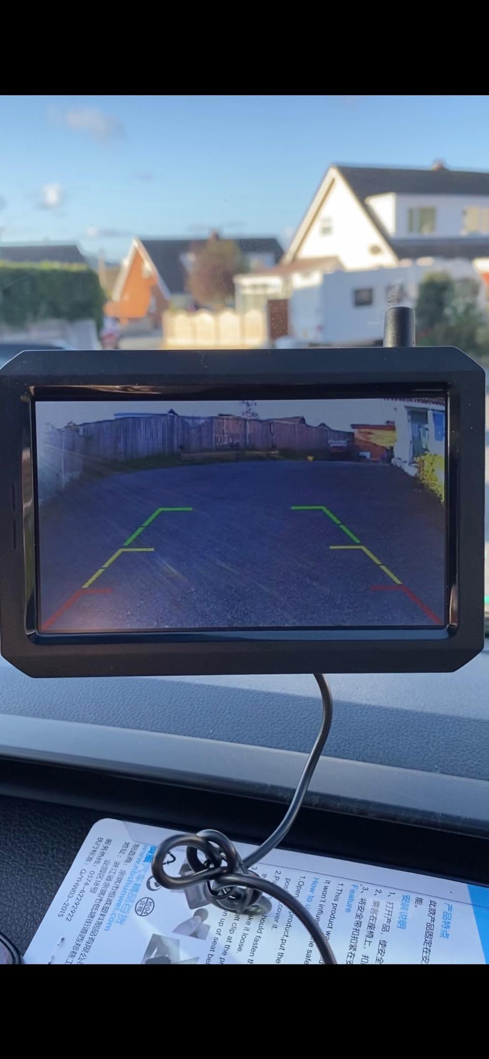 AUTO-VOX W7 Digital Wireless Reversing Camera Kit Stable Signal Reverse ...