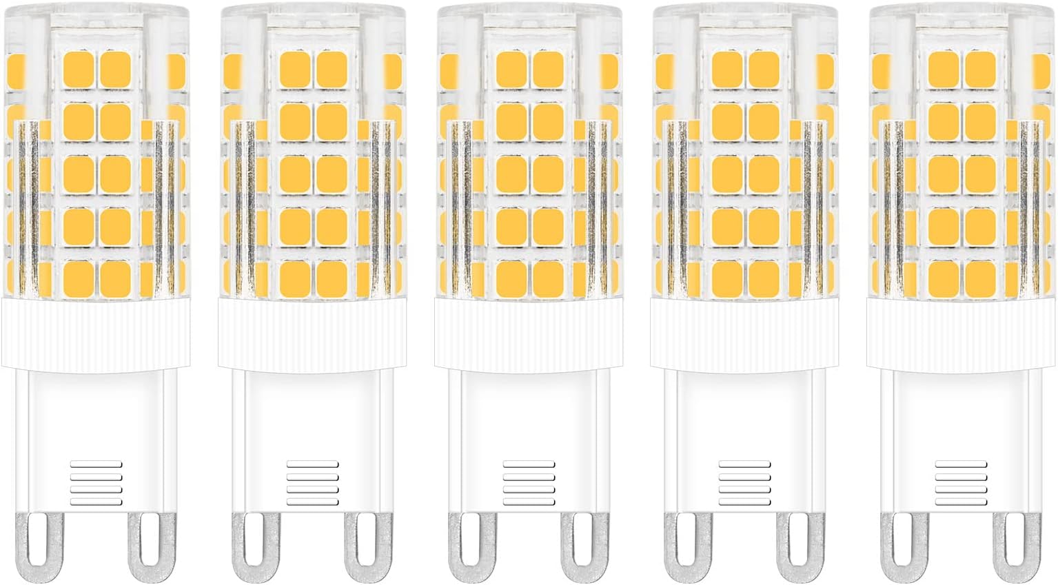 TZHILAN G9 LED Bulb, 6W (60W Halogen Equivalent),110V-130V, G9 Base ...