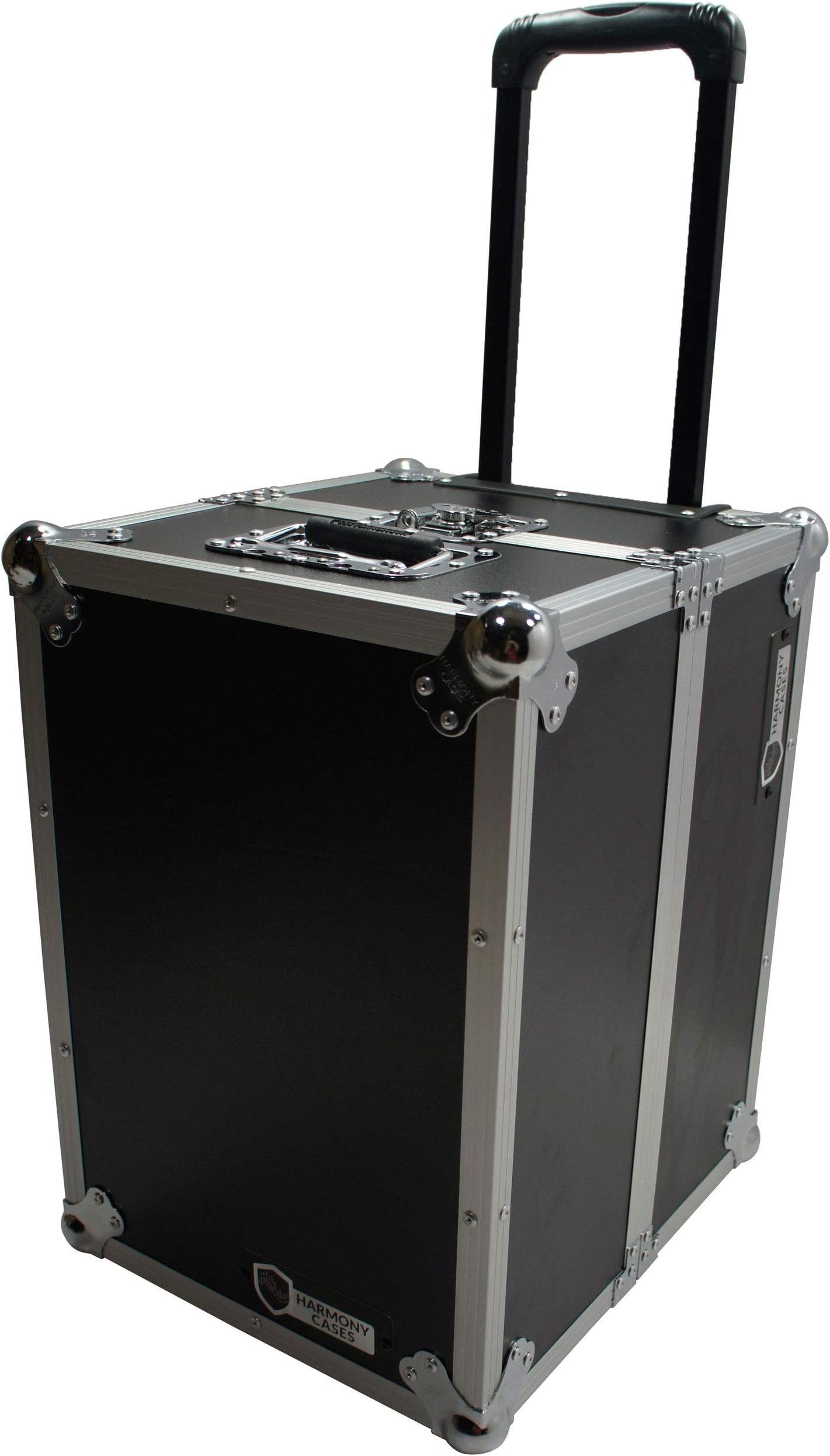 Amazon.com: Harmony Audio Case HCLPHWE Rolling Flight Case Wheels ...