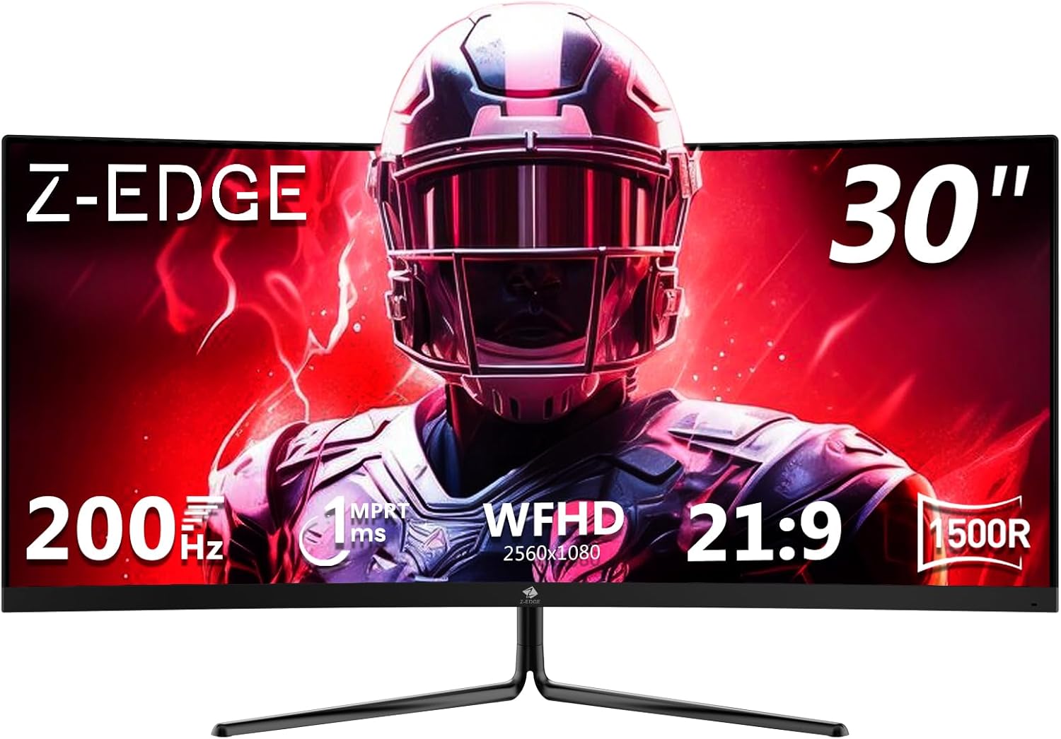 Z-Edge Monitor Gaming Curvo 30'' 200 Hz, 1ms MPRT, 2560x1080, FreeSync ...