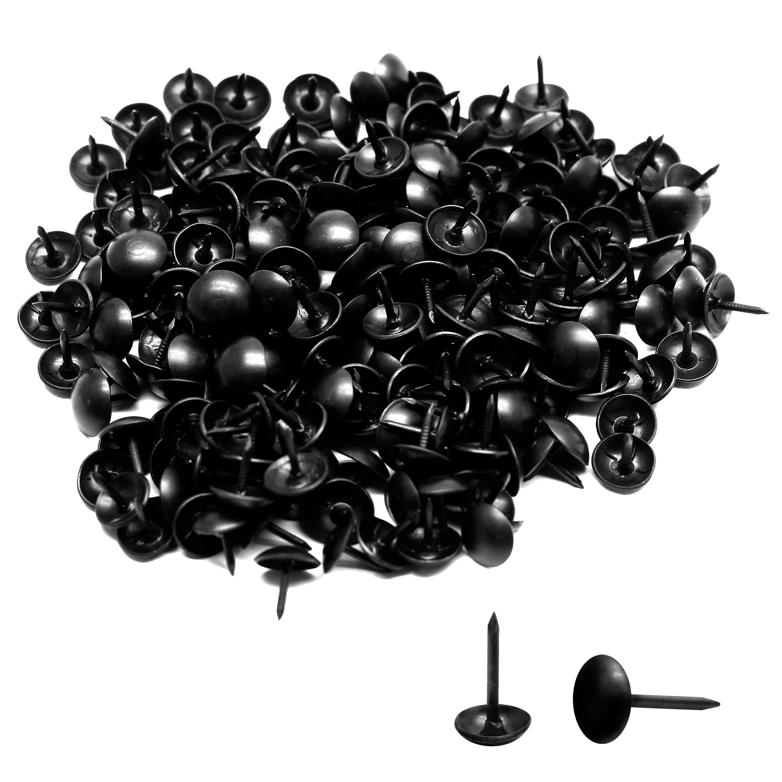 Amazon.com: Bivethoi 220 Pcs Black Upholstery Tacks, 2/7 Inch Metal ...