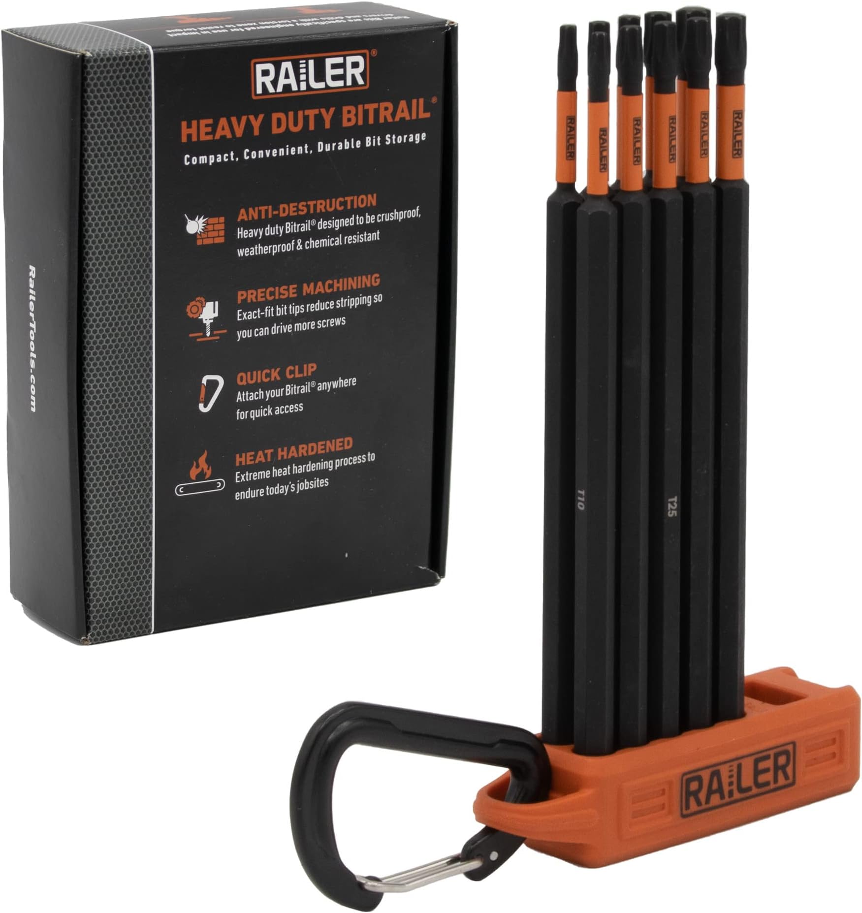 Amazon.com: Railer Torx Bit Set - Premium S2 Steel 6 Inch Impact Driver ...