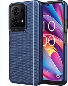 Amazon.com: Aulzaju for TCL K32/K33 5G Phone Case with Screen Protector,TCL K32 5G T513W Phone ...