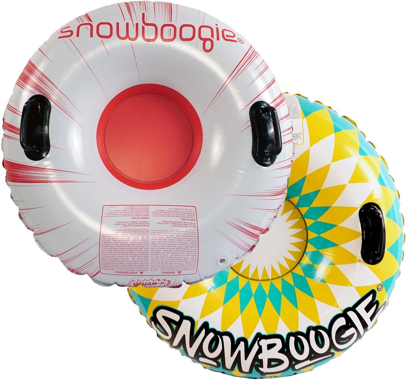 Amazon.com : Snowboogie Air Tube 37" | Single Rider Snow Sleds ...