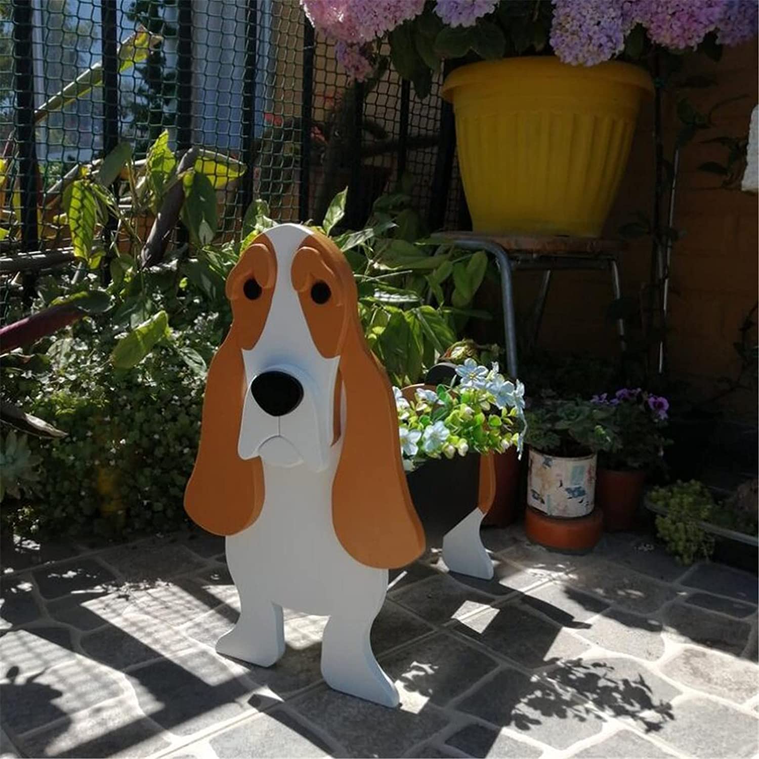 Amazon.com : GiGAWOOD Dog Planter Plant Pot,Animal Flower Planter Pot ...
