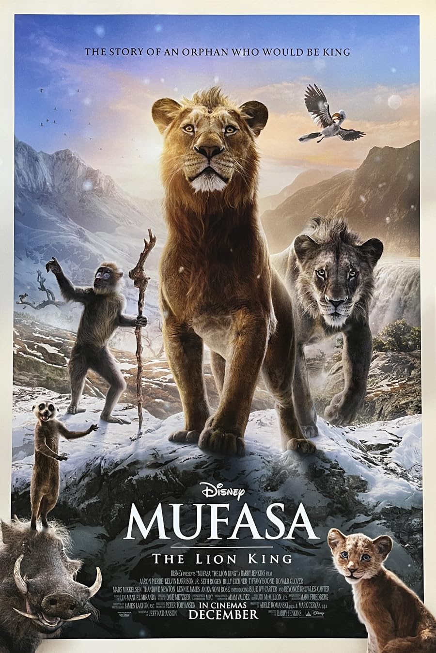 Amazon.com: MUFASA THE LION KING MOVIE POSTER 2 Sided ORIGINAL INTL ...