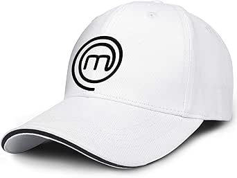 Amazon.com: Unisex Cotton Baseball Cap MasterChef-Logos- Adjustable ...
