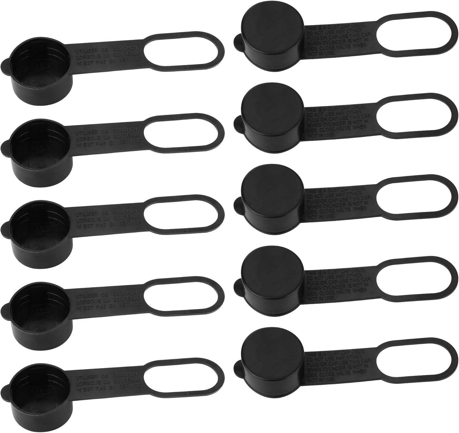 Amazon.com : Timsec 10Pcs QCC1 Dust Caps for Propane Adapter and Gauge ...