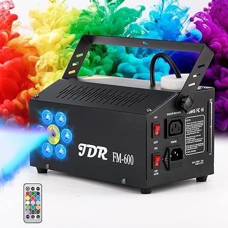 Amazon.com: Fog Machine JDR Mini 500W Smoke Machine with Auto Mode and ...