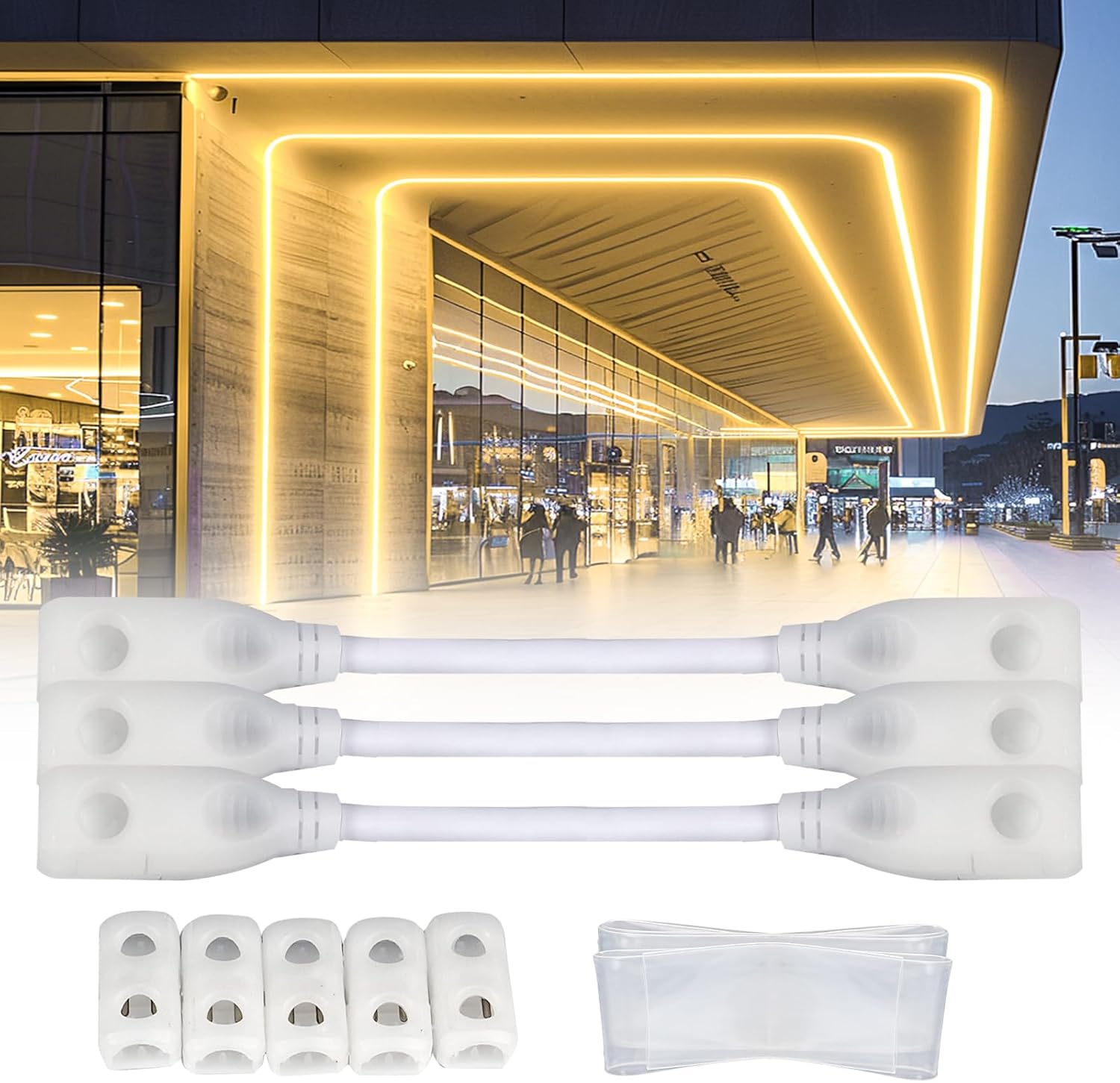 Amazon.com: HeliosRibbon Connector Pack + COB Neon Rope Light : Home ...