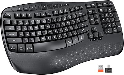 Amazon.com: Logitech K850 Wireless Bluetooth Keyboard PC Mac Chrome ...