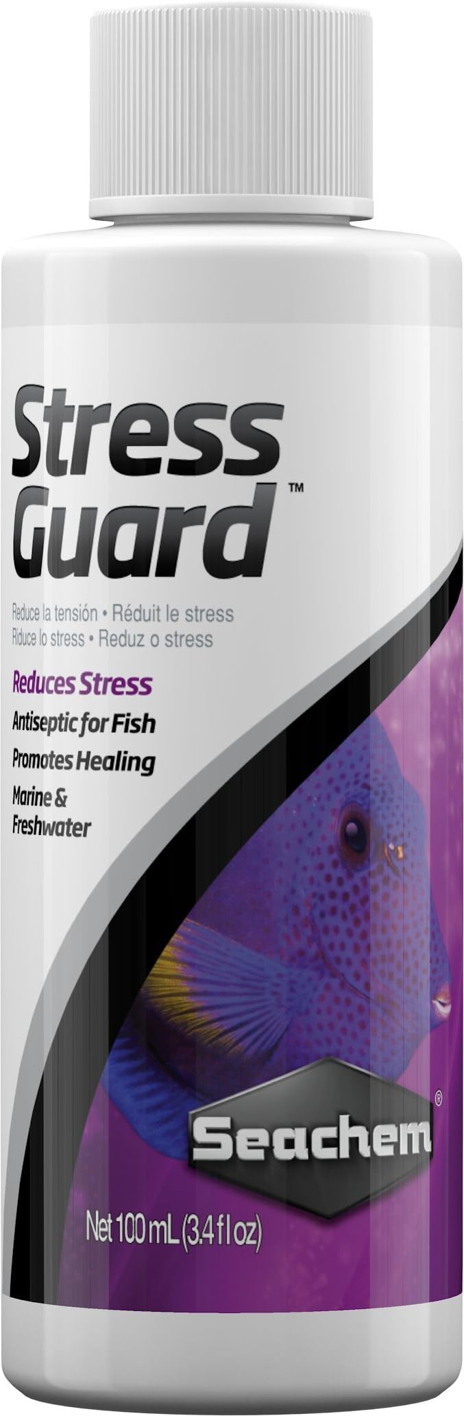 Seachem Stress Guard, 100ml : Amazon.in: Pet Supplies