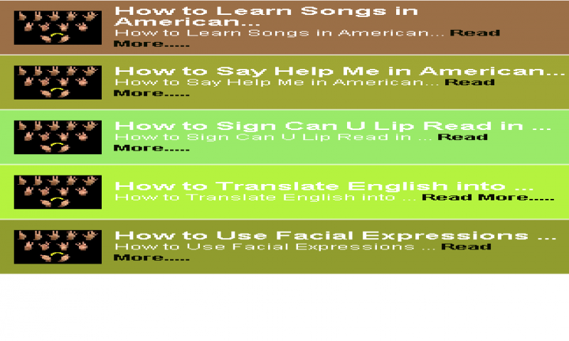 American Sign Language - App on Amazon Appstore