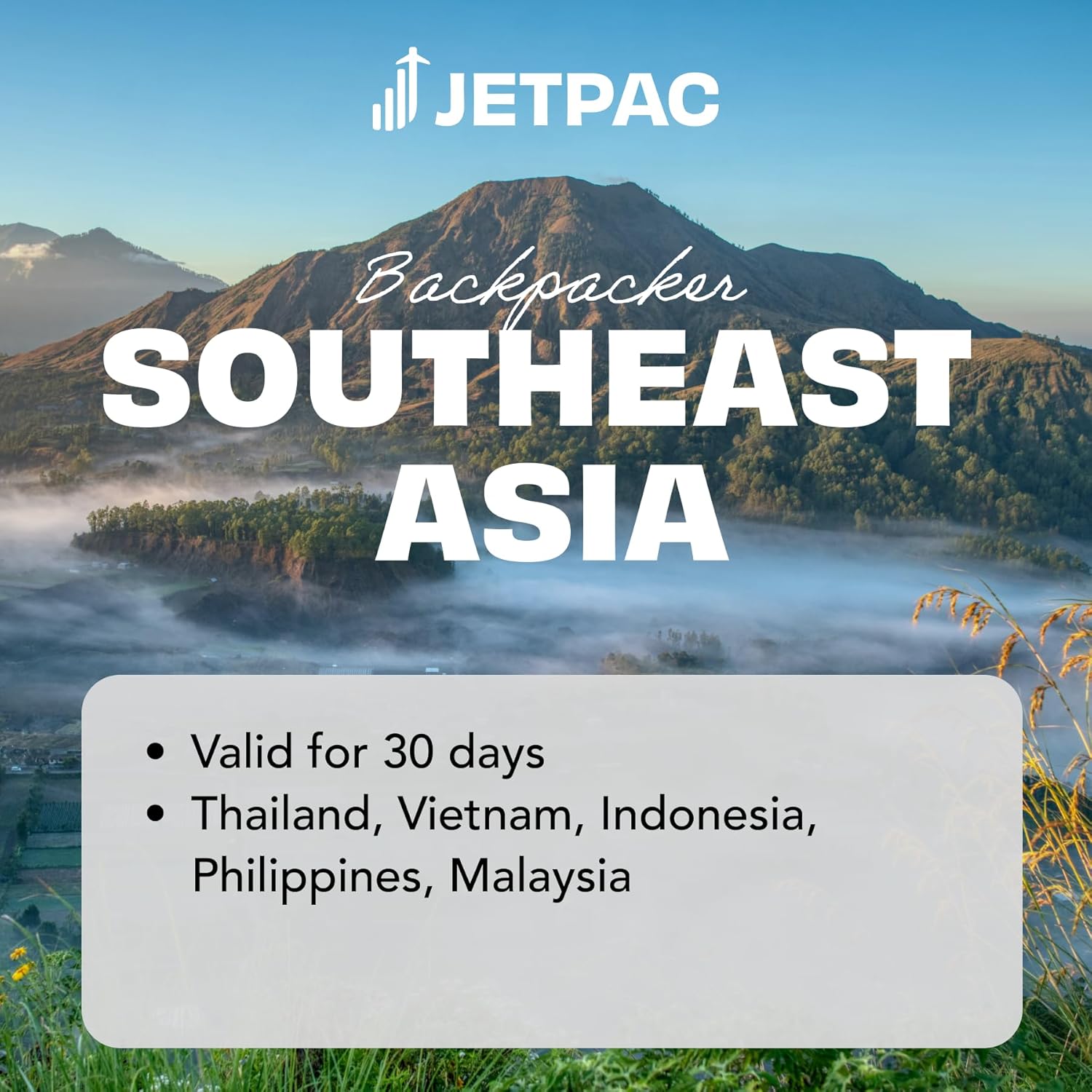 Amazon.com: [South East Asia] Jetpac Travel eSIM | 5GB Data Roaming ...
