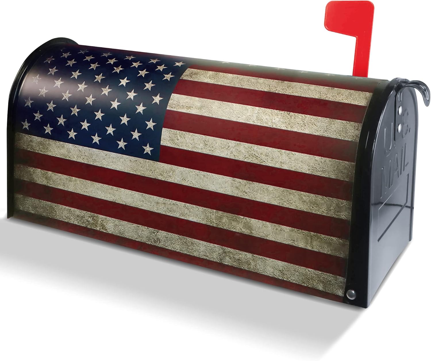 Amazon.com: Anley Magnetic Retro US National Flag Mailbox Covers 21x18 ...