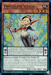 Amazon.com: YU-GI-OH! Pendulum Witch - LEDE-EN098 - Super Rare - 1st Edition