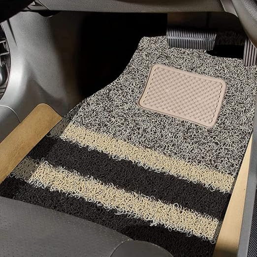ENTRANCE MATTING CART Universal Car Foot Mat, PVC Cushion Noodle Car ...