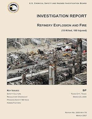 Amazon | Investigation Report Refinery Explosion and Fire: 15 Killed ...