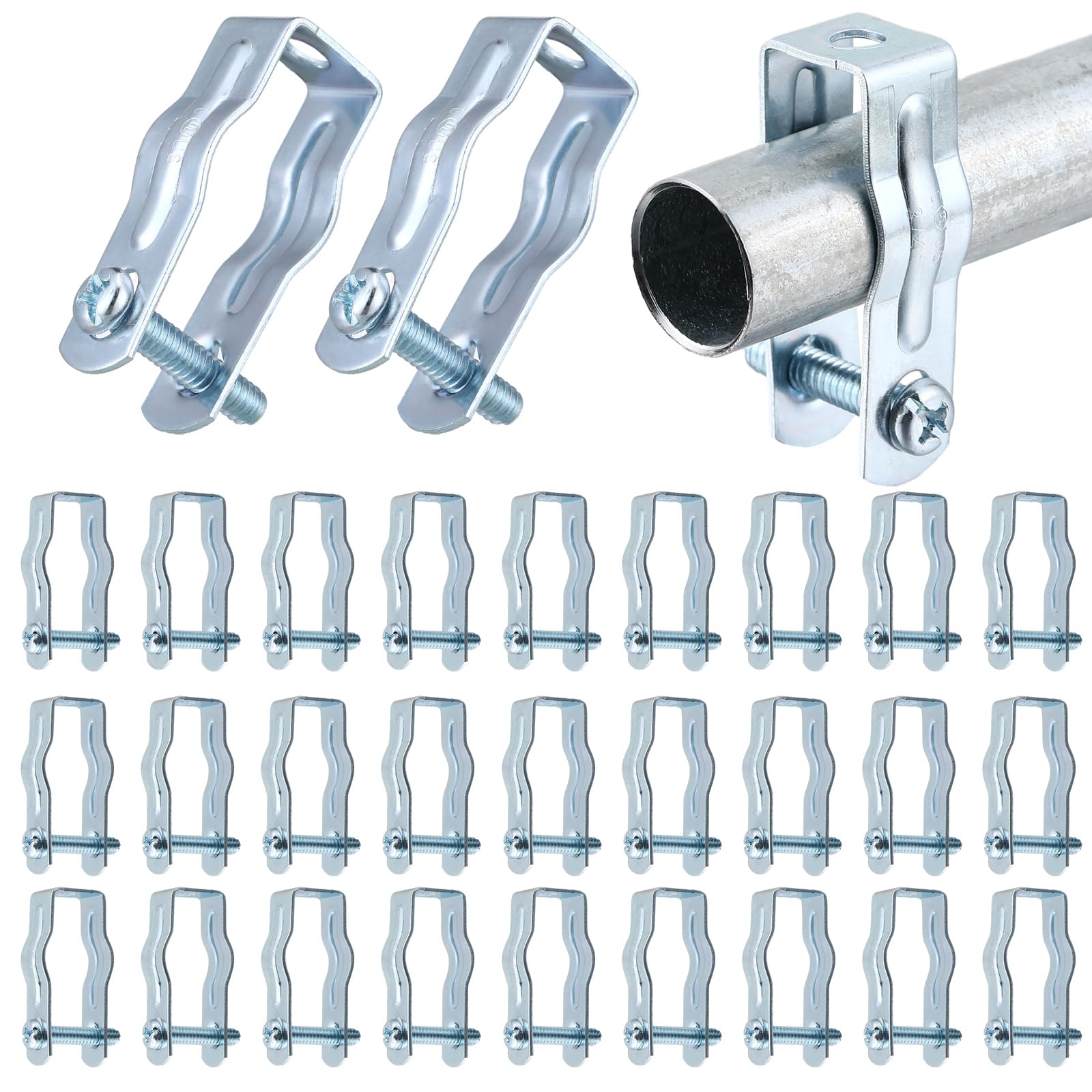 Yaocom 25 Pcs EMT Conduit Hanger with Bolt，Insulated Supports or ...