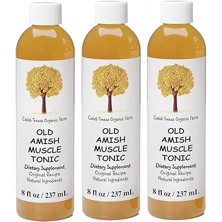 Amazon.com: Caleb Treeze Old Amish Muscle Tonic (Formerly: Stops Leg ...