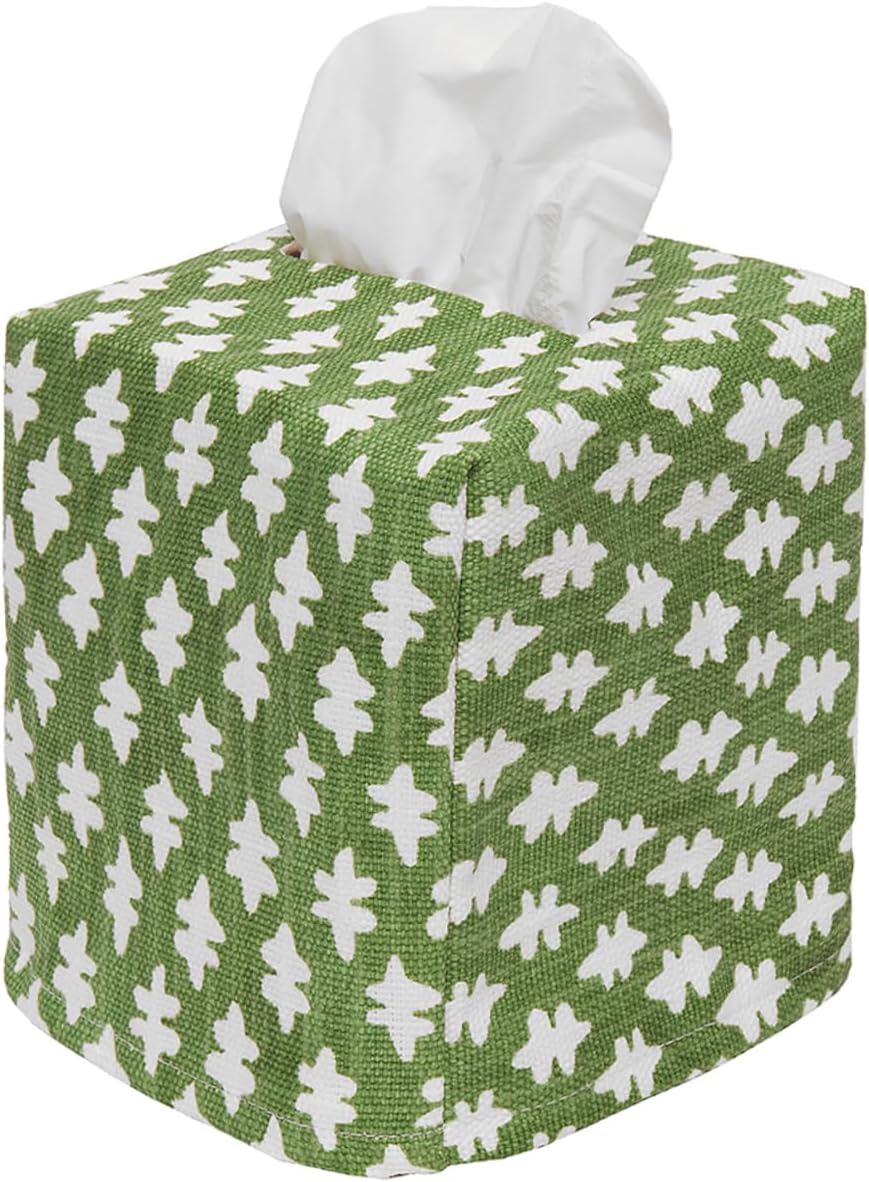 Amazon.com: Fabric Tissue Box Cover, Tissue Holder Slipcover, Slips ...
